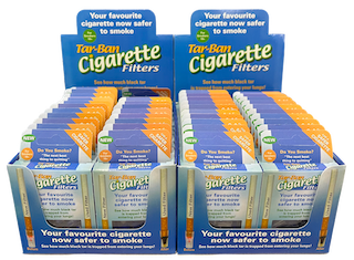 48 x packs of TarBan Standard Cigarette Filters – TarBan Filters